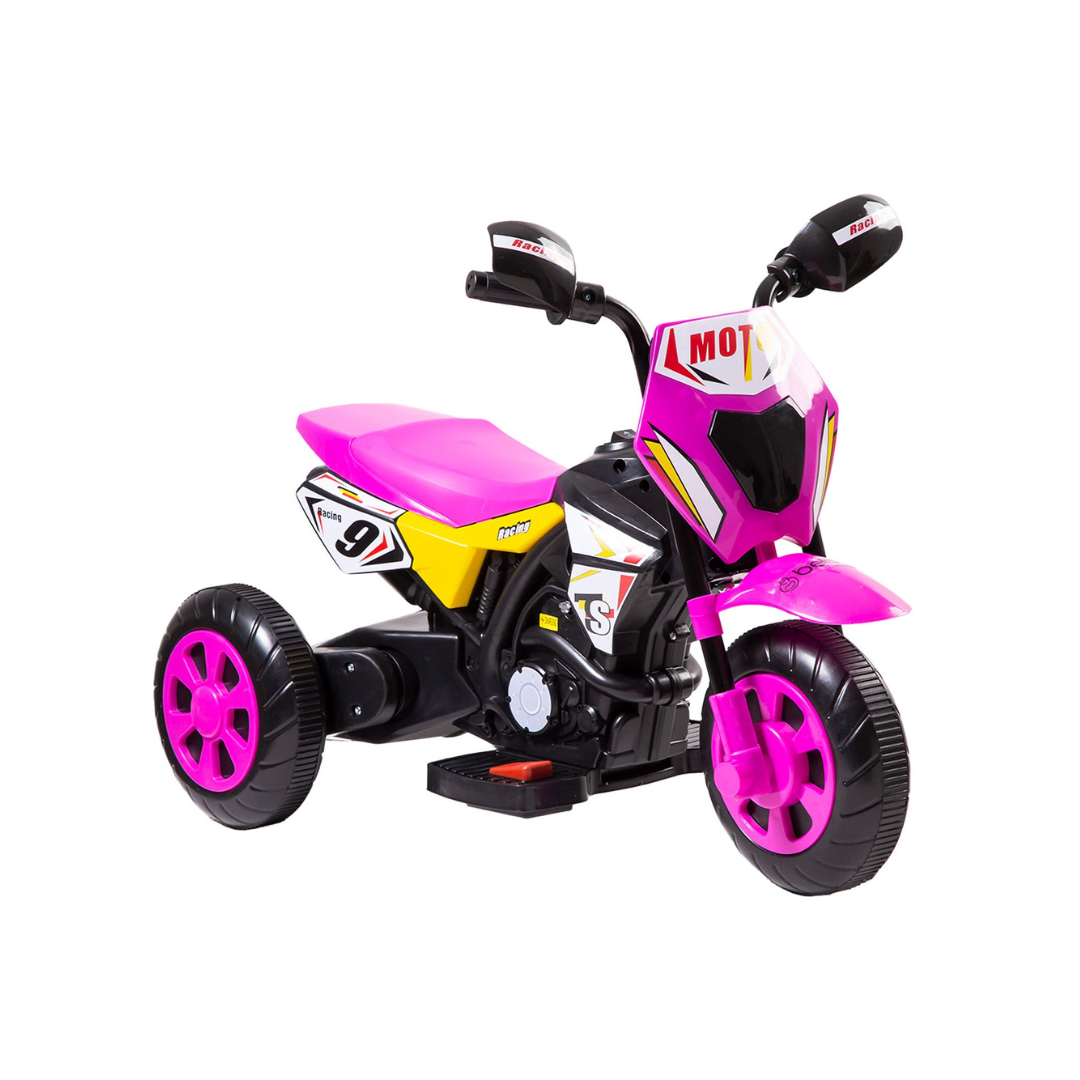 Moto Eléctrica Cross - Rosa | Bebesit – Mamás Mateas