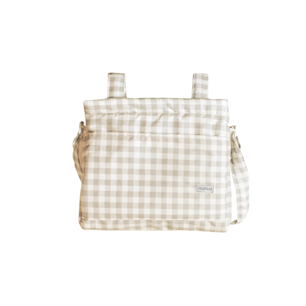 Bolso Clásico - Vichy Beige | miNest – Mamás Mateas