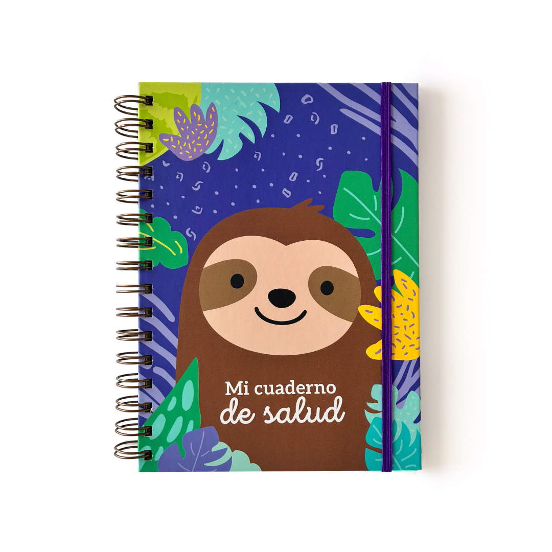 Cuaderno de Salud - Oso Perezoso - 3ra Edición | Mundo de Papel – Mamás ...